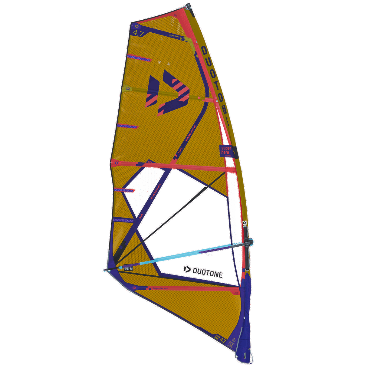 SUPER_HERO 2024 ᐅ World Cup wave sail | DUOTONE Windsurfing