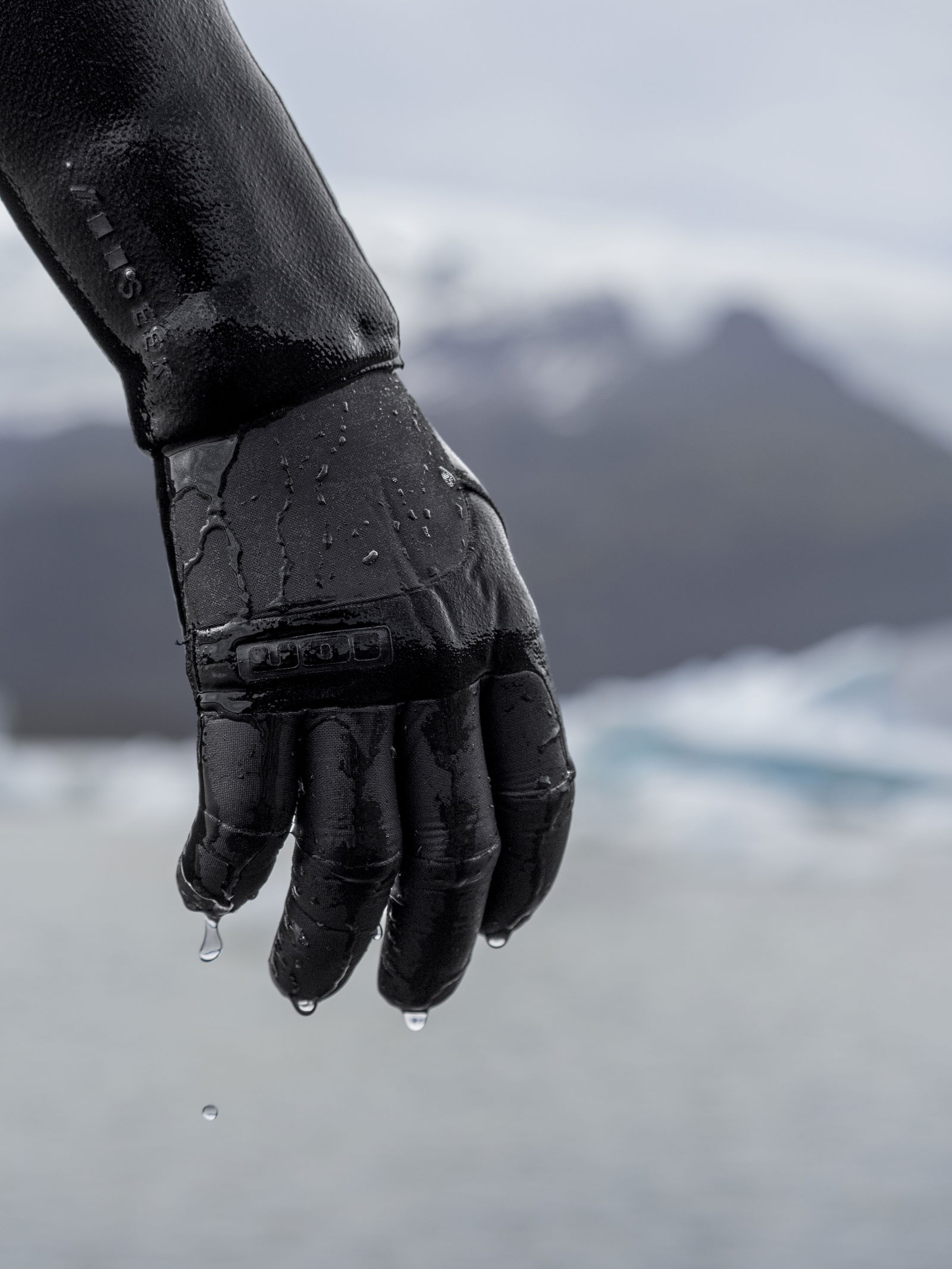 futuristic ion gloves